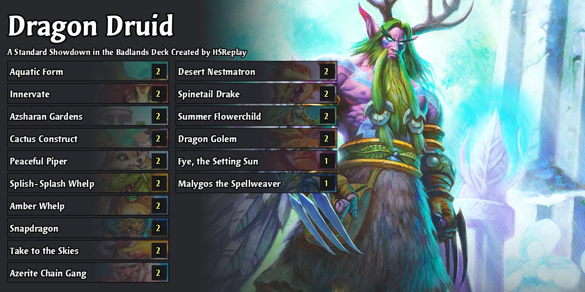 Dragon Druid - Top Decks January 2024 - Showdown in the Badlands ...