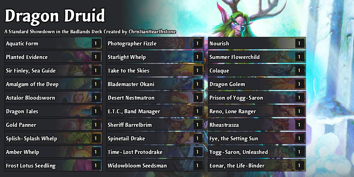 NEW Reno Dragon Druid Is Here! Most FUN Dragon Deck So Far! Showdown in ...