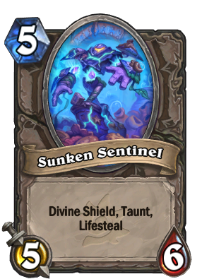 Sunken Sentinel - Voyage to the Sunken City Hearthstone Cards - Out of ...