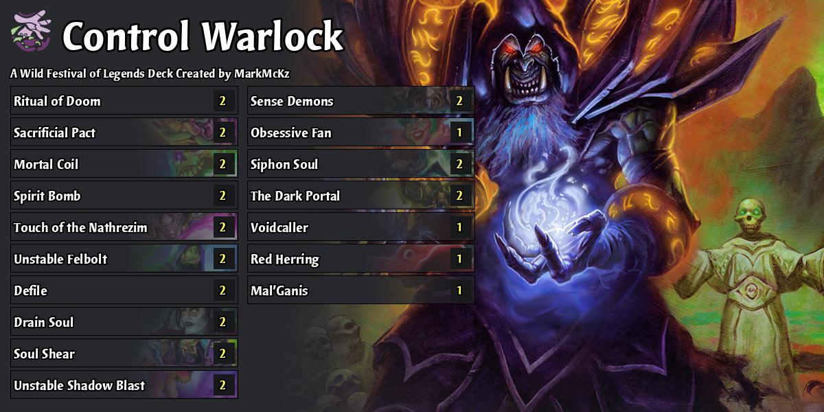 Mal'Ganis with Permanent Stealth! - Festival of Legends Hearthstone ...