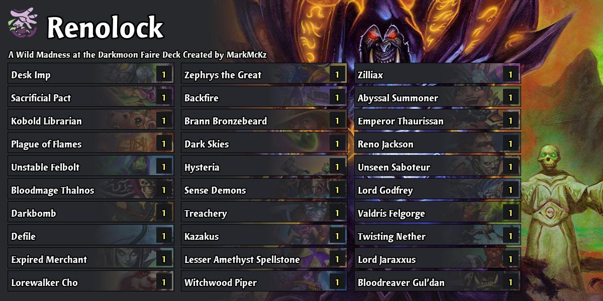 Jaraxxus OTK! - Hearthstone Deck - Madness at the Darkmoon Faire ...