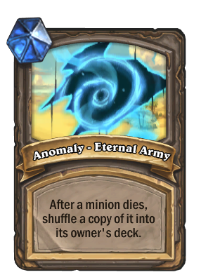 Anomaly - Eternal Army - Saviors of Uldum Hearthstone Cards - Out of Games