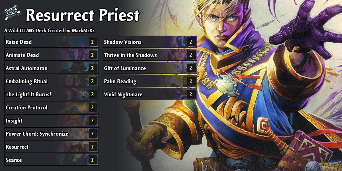 Astral Automaton Priest Combo! - TITANS Hearthstone Decks - Out of Games