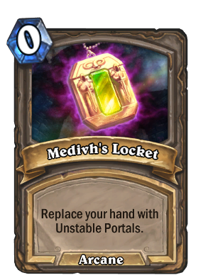 Medivh's Locket - League of Explorers Hearthstone Cards - Out of Games