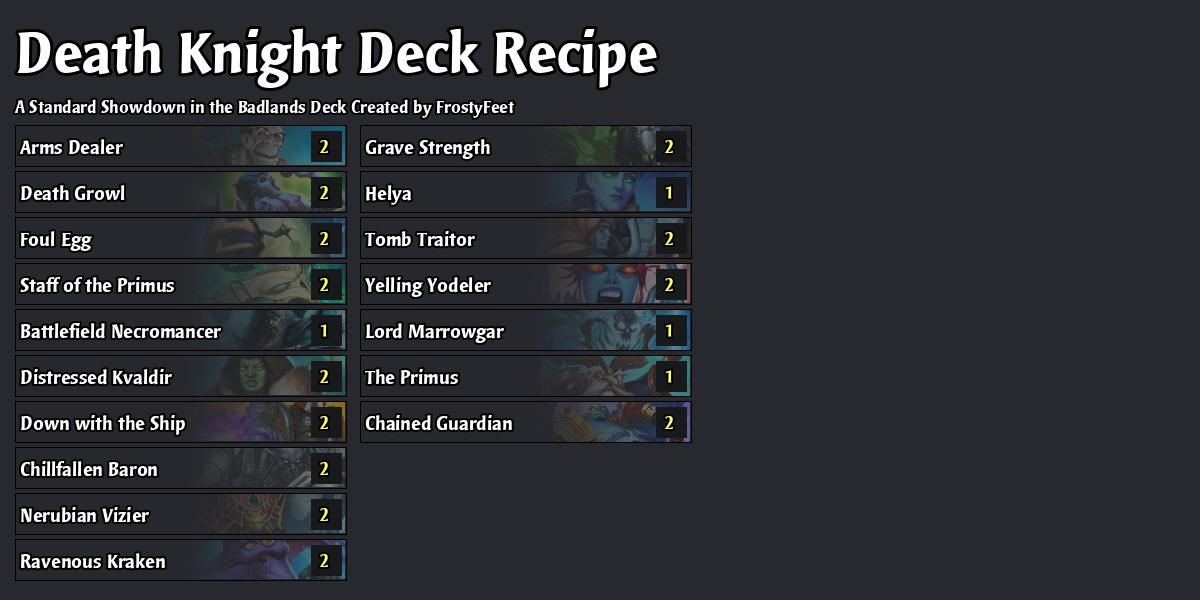 Plaguebringer - Free New Player Deck (Showdown in the Badlands ...