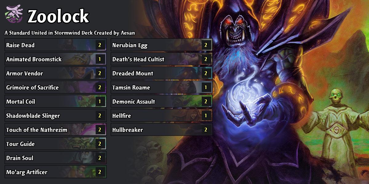 My Little Dreadsteed - Warlock Stormwind Achievement - Hearthstone Deck ...