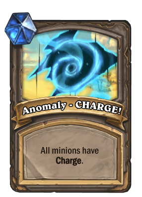 Anomaly - CHARGE! - Saviors of Uldum Hearthstone Cards - Out of Games