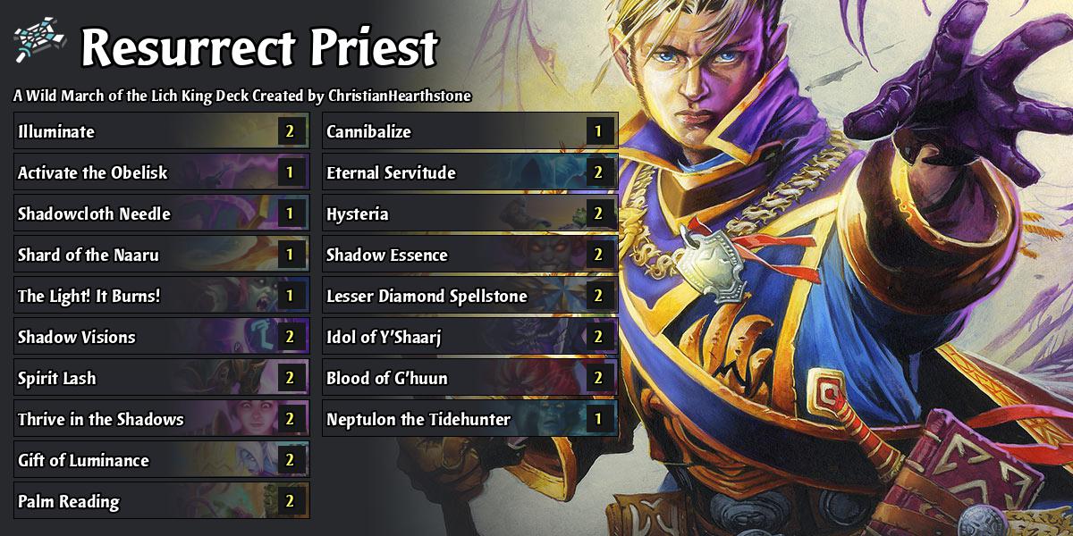 The Best The Strongest The Most Fun & Interactive Priest Deck! March of ...