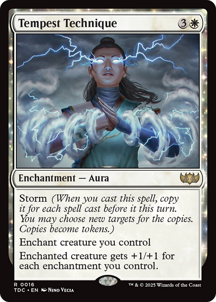Tempest Technique - Tarkir: Dragonstorm Commander - Magic the Gathering ...