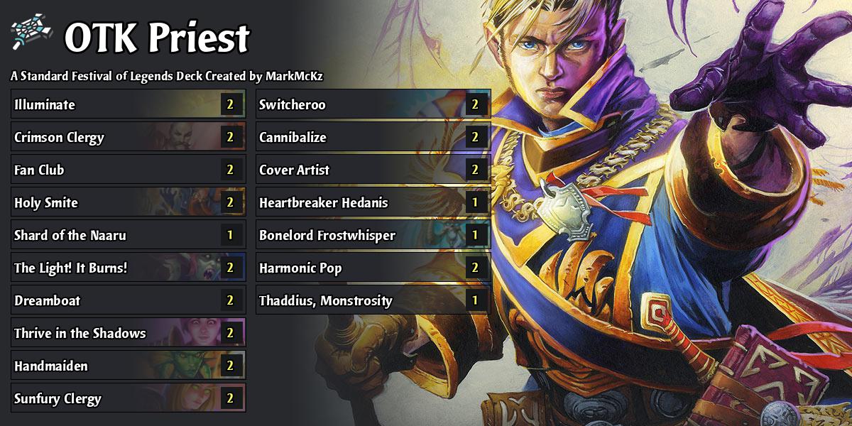 Heartbreaker Hedanis OTK! - Festival of Legends Hearthstone Decks - Out of Games