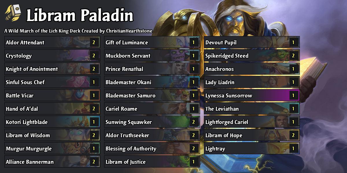 Libram Paladin In 2023 For The First Time At March of the Lich King ...