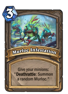 Murloc Infestation - The Witchwood Hearthstone Cards - Out of Games