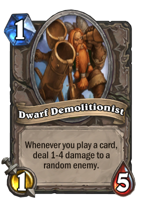 Dwarf Demolitionist - Hearthstone Cards - Out of Games