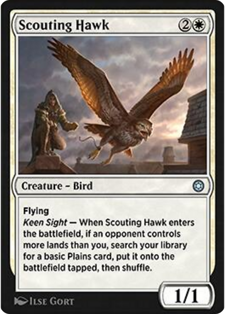 Scouting Hawk - Alchemy Horizons: Baldur's Gate - Magic the Gathering ...
