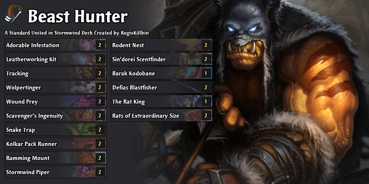 Defias piRATe Hunter - United in Stormwind Hearthstone Decks - Out of Games