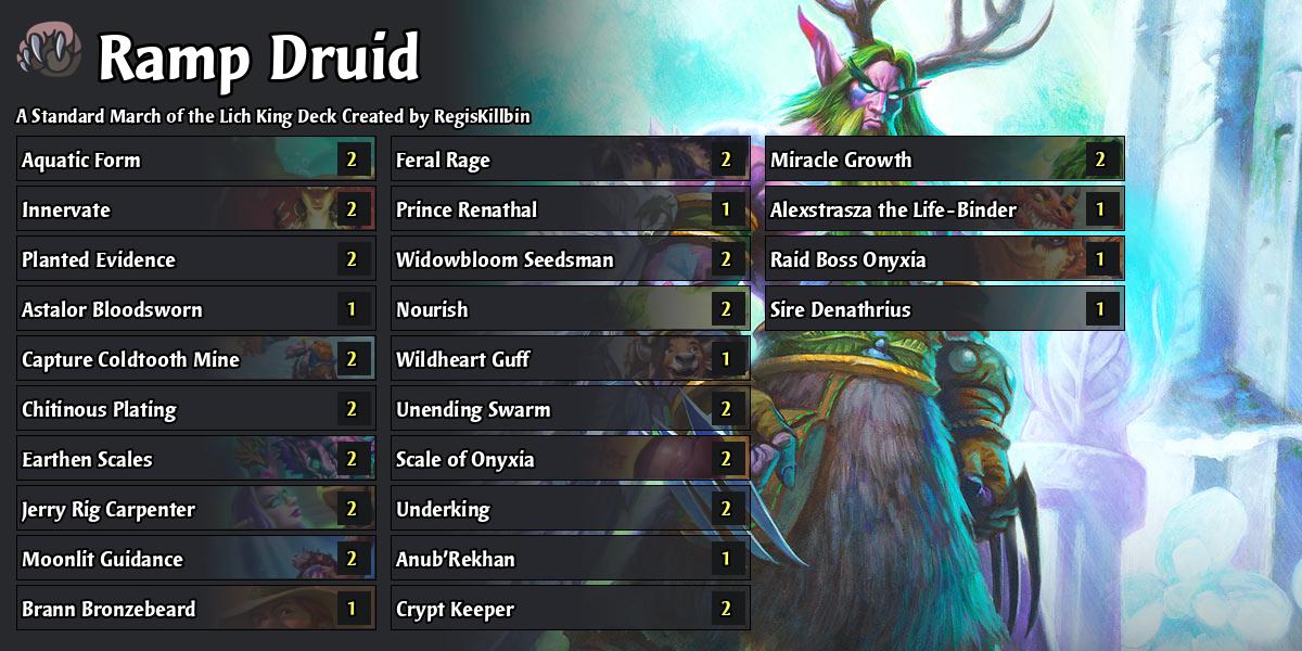 RegisKillbin's Armor Druid - Lich King Theorycraft - March of the Lich ...