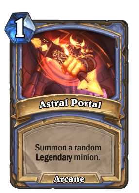 Astral Portal - One Night in Karazhan Hearthstone Cards - Out of Games