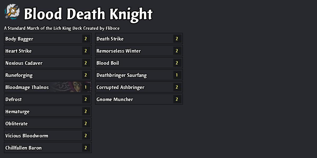 Lifesteal Quest Turbo BBF Death Knight - March of the Lich King ...