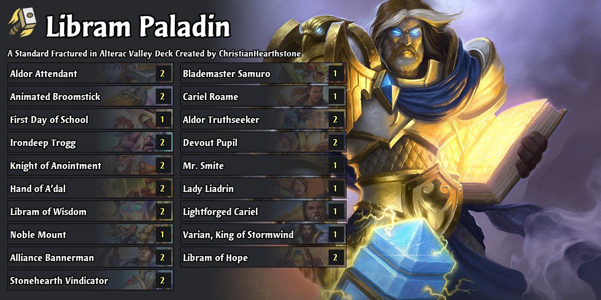 GET LEGEND NOW IN STANDARD! Libram Paladin Is Free Wins. Fractured in ...
