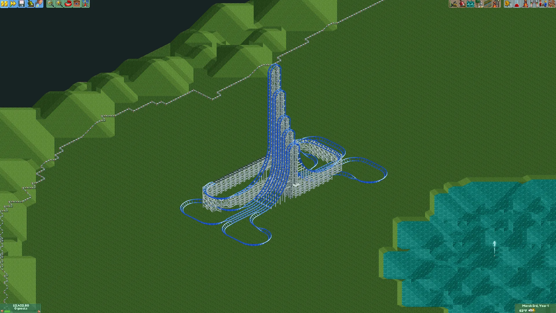 Guide to Building an Air Powered Vertical Coaster in RollerCoaster ...