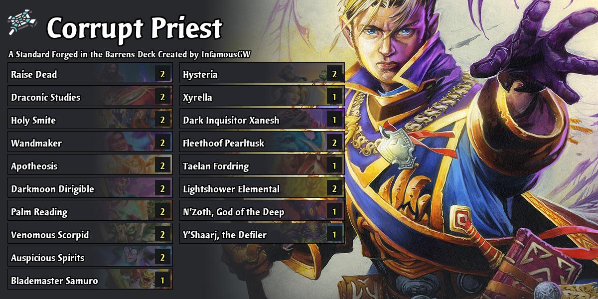 Double God Corrupt Priest - Forged in the Barrens Hearthstone Decks ...